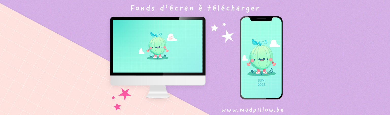 Le fond d’écran de juin 2023 – Mad Pillow